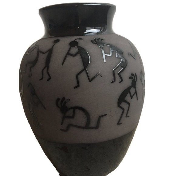 Accents | Maria Adelicia Pottery Vase Native American Artist Signed ...
